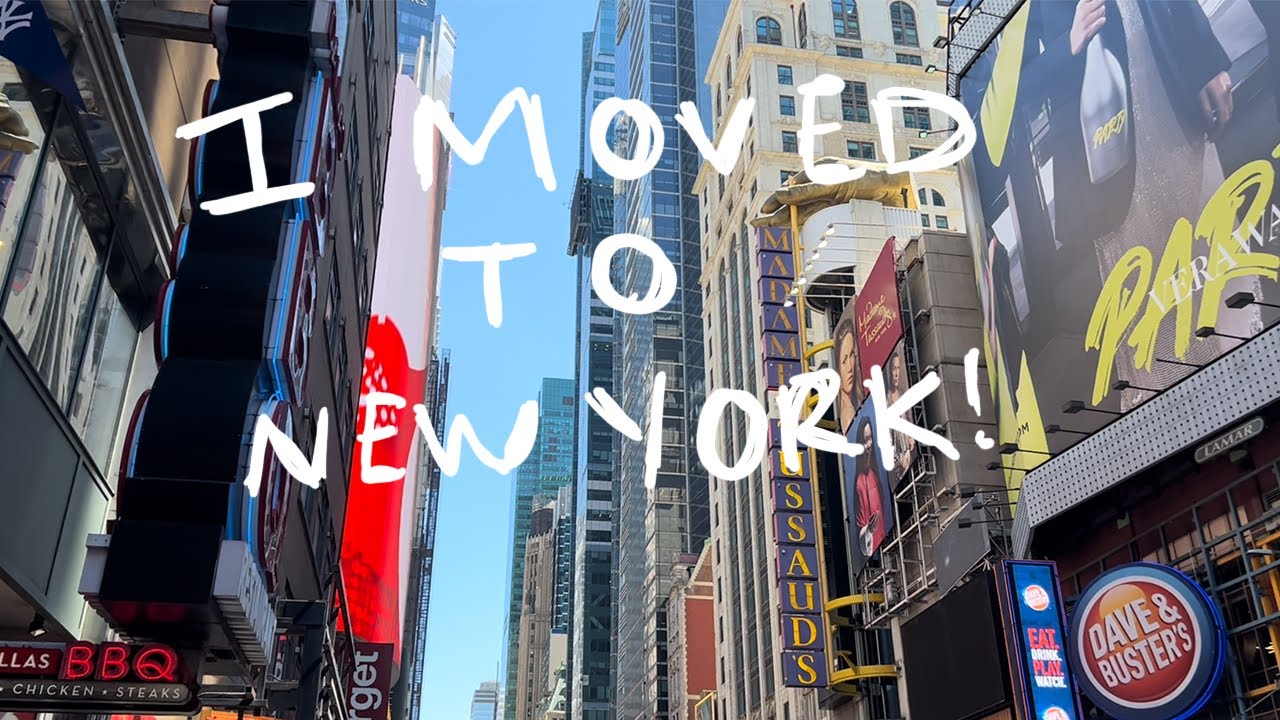 I moved to New York! | moving to new York vlog ep. 1 - YouTube