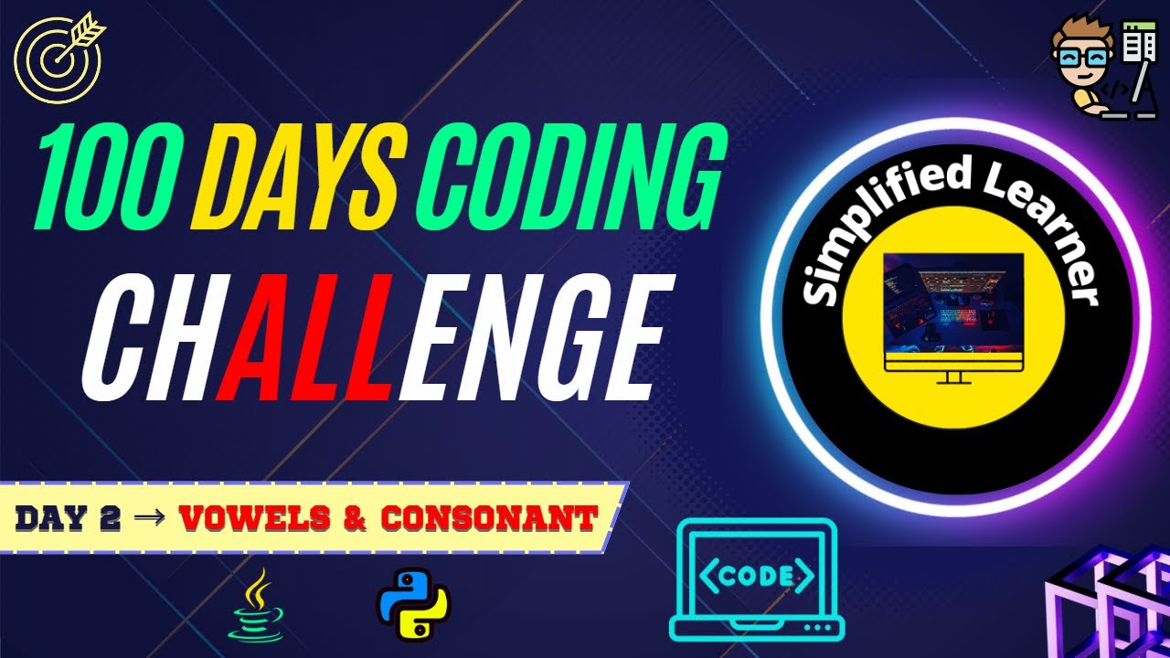 Day 2 Write A Program To Identify If The Character Is A Vowel Or Consonant In Java And Python