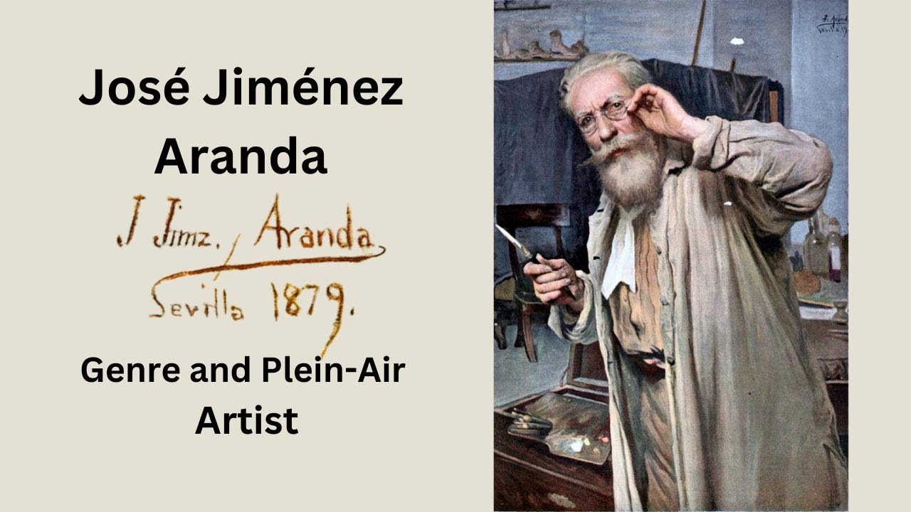 José Jiménez Aranda, Genre and Plein Air Artist - YouTube