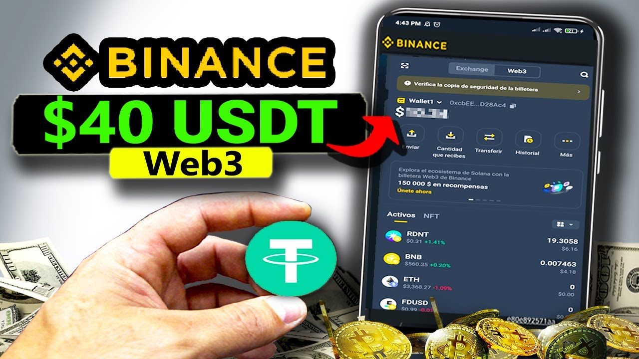 ️URGENTE ️Así Ganas USDT en Binance Web3👀 - YouTube