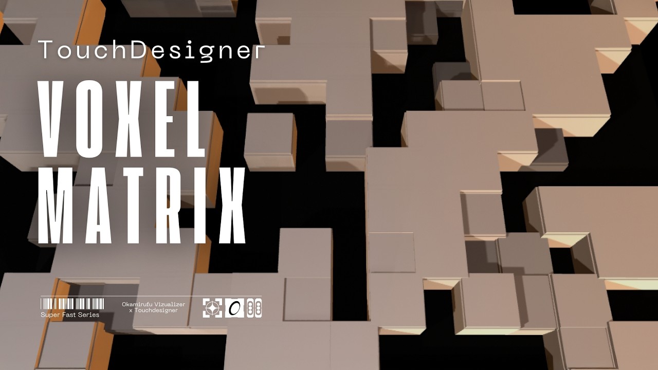 TouchDesigner Tutorial: Create a 3D Voxel Matrix from 2D Pixels using ...