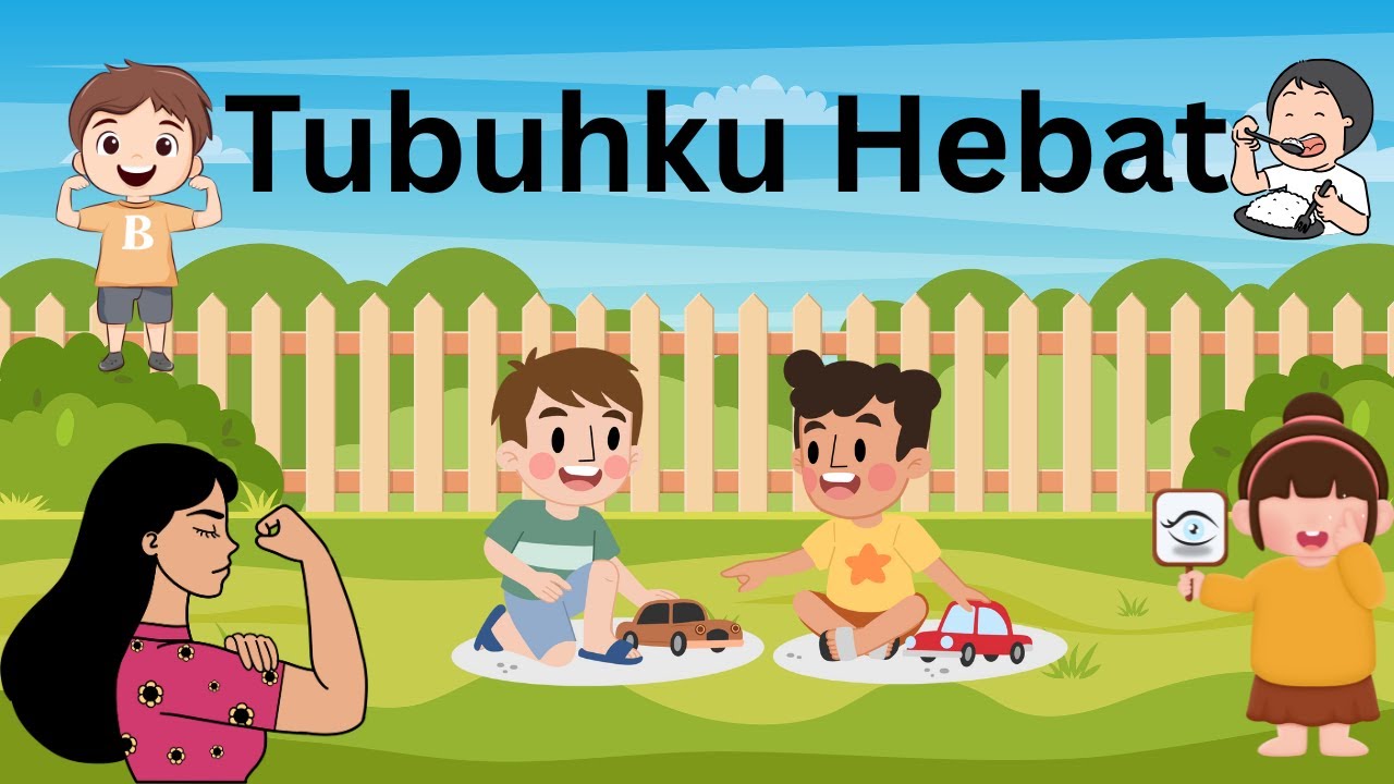 Tubuh Ku Hebat - Lagu Anak-anak - Bahasa Indonesia - YouTube