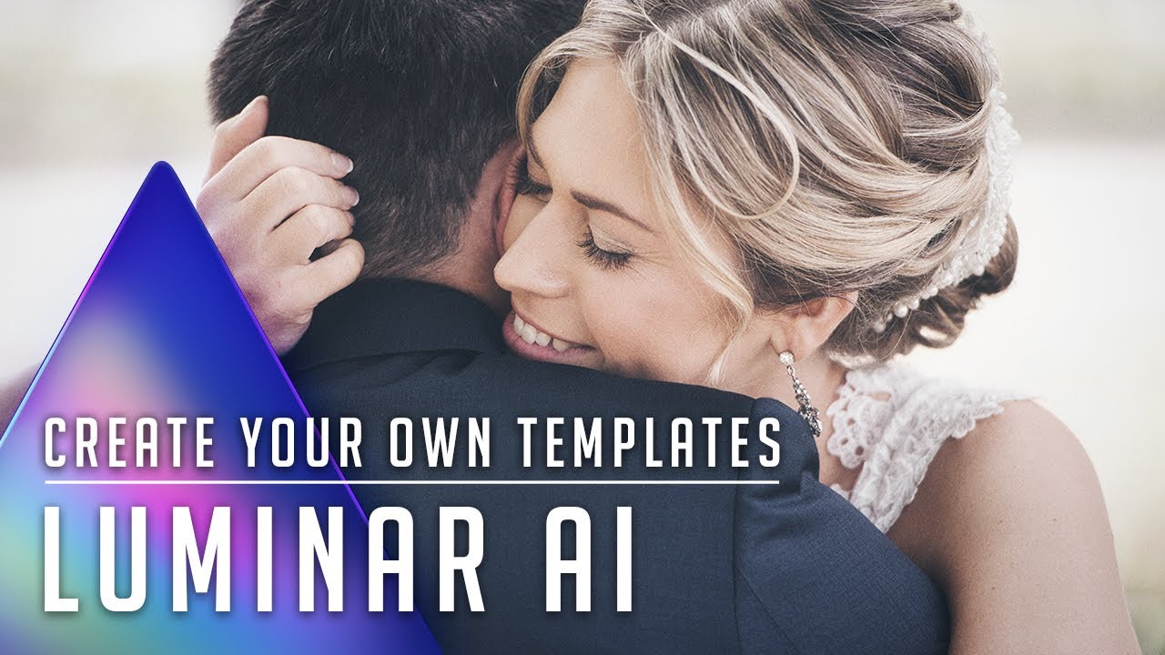 LUMINAR AI - How to Make Your Own Templates (Create a vintage look and ...