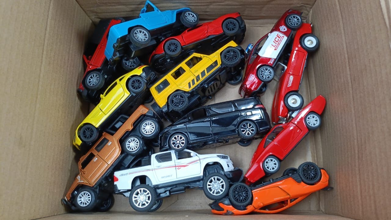 Box Full of Model Cars - Mazda, Miniature toy car model, Lamborghini ...