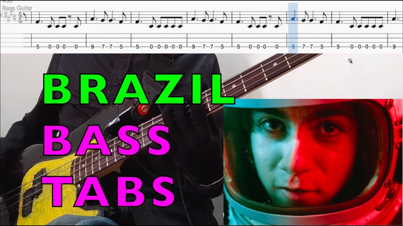 Brazil Declan Mckenna Playalong bass tabs - YouTube