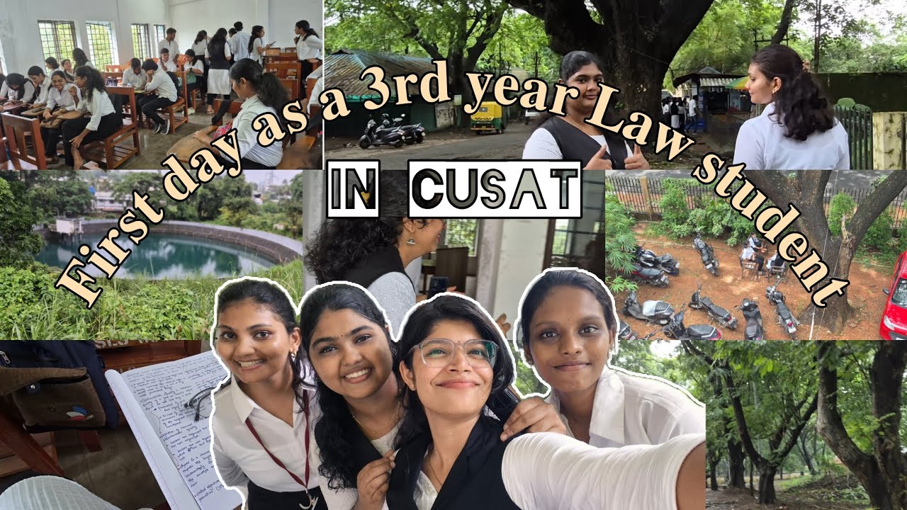 Cusat ജീവിതം as a 3rd year law student #cusat #sls #lawstudent # ...
