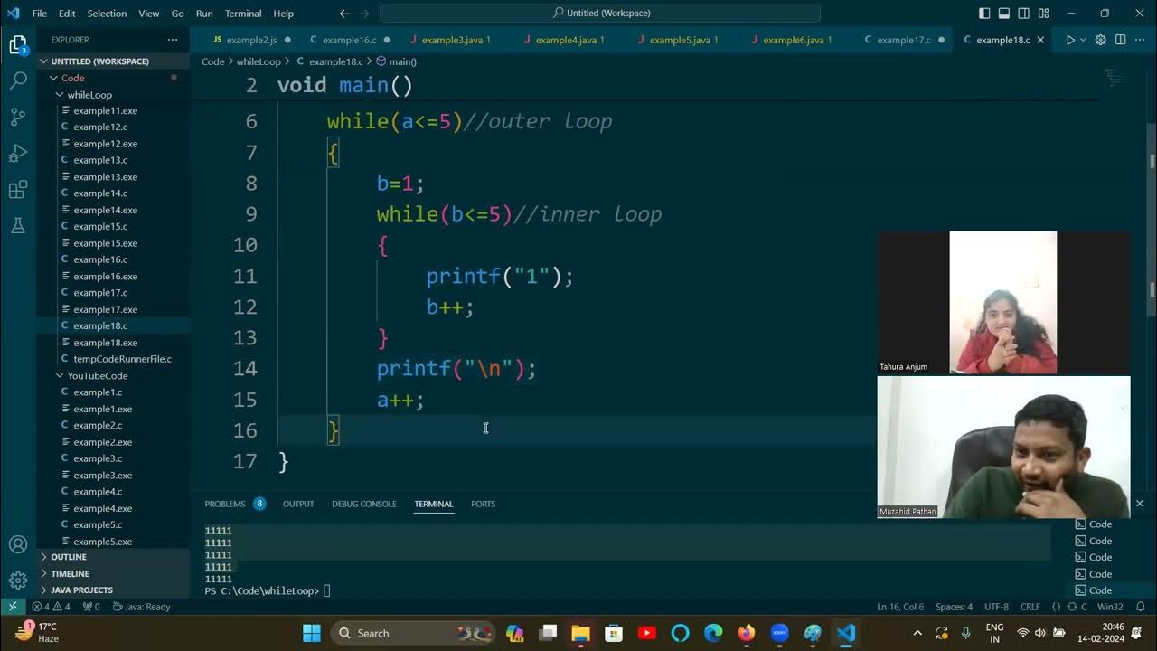 C Programming Nested Loop Demo Videos Cprogramming Nestedloop Coding Logic 369 Youtube