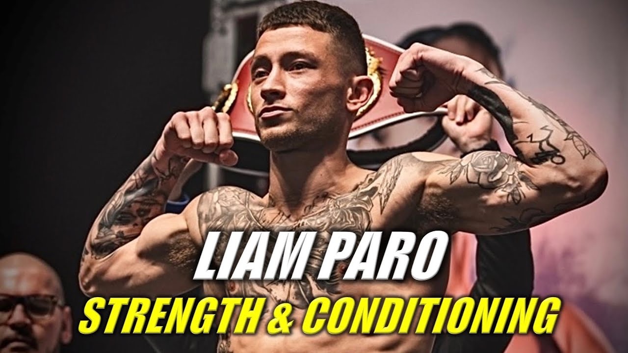 Liam Paro Strength & Conditioning Training - YouTube