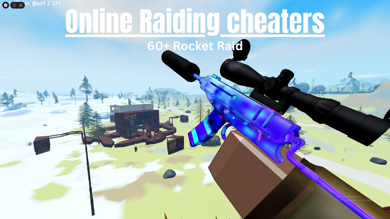 Online Raiding 4 man of Cheaters in Fallen Survival - YouTube