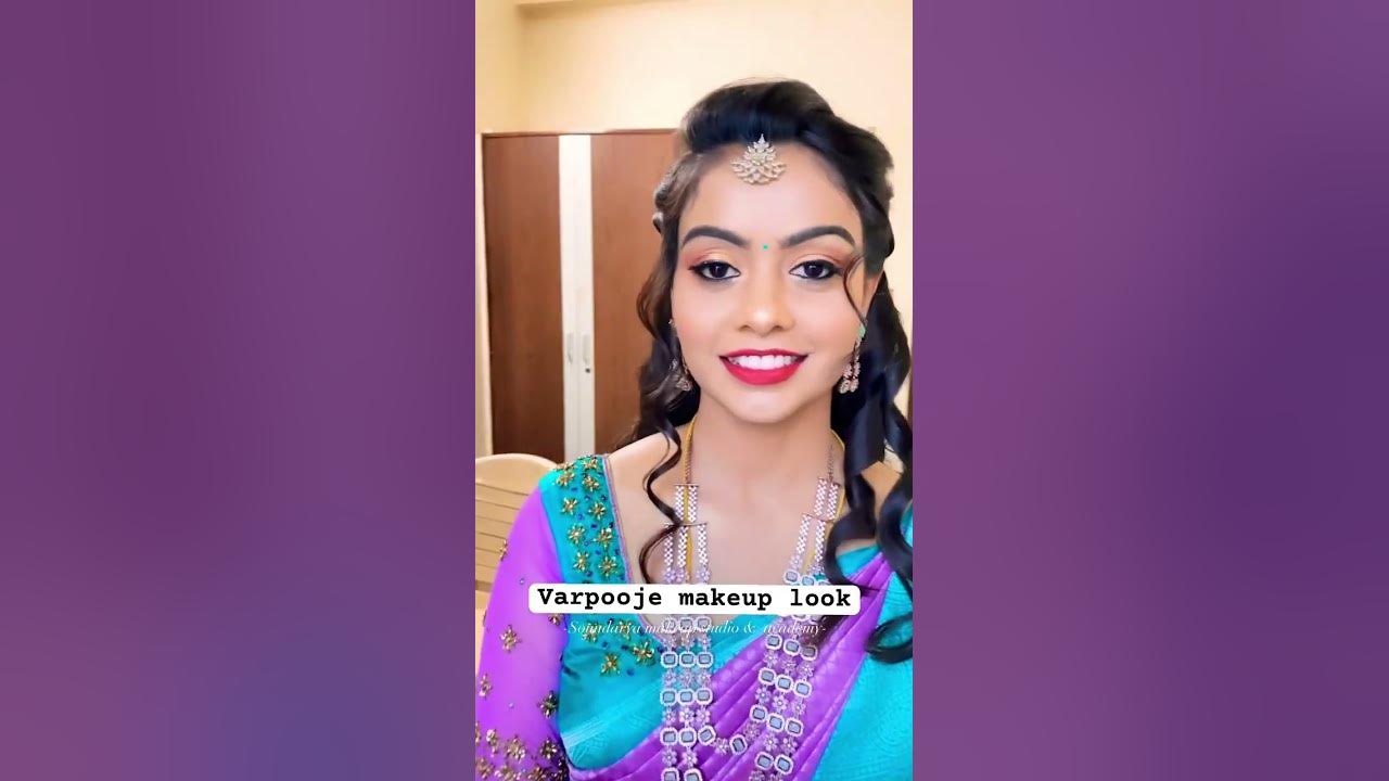 😍south Indian Bridal Makeup Youtubeshorts Shortsvideo Makeup Youtube