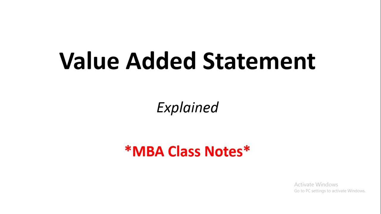 Value Added Statement Explained Derivation Through Profit Loss value-added-statement-explained-derivation-through-profit-loss