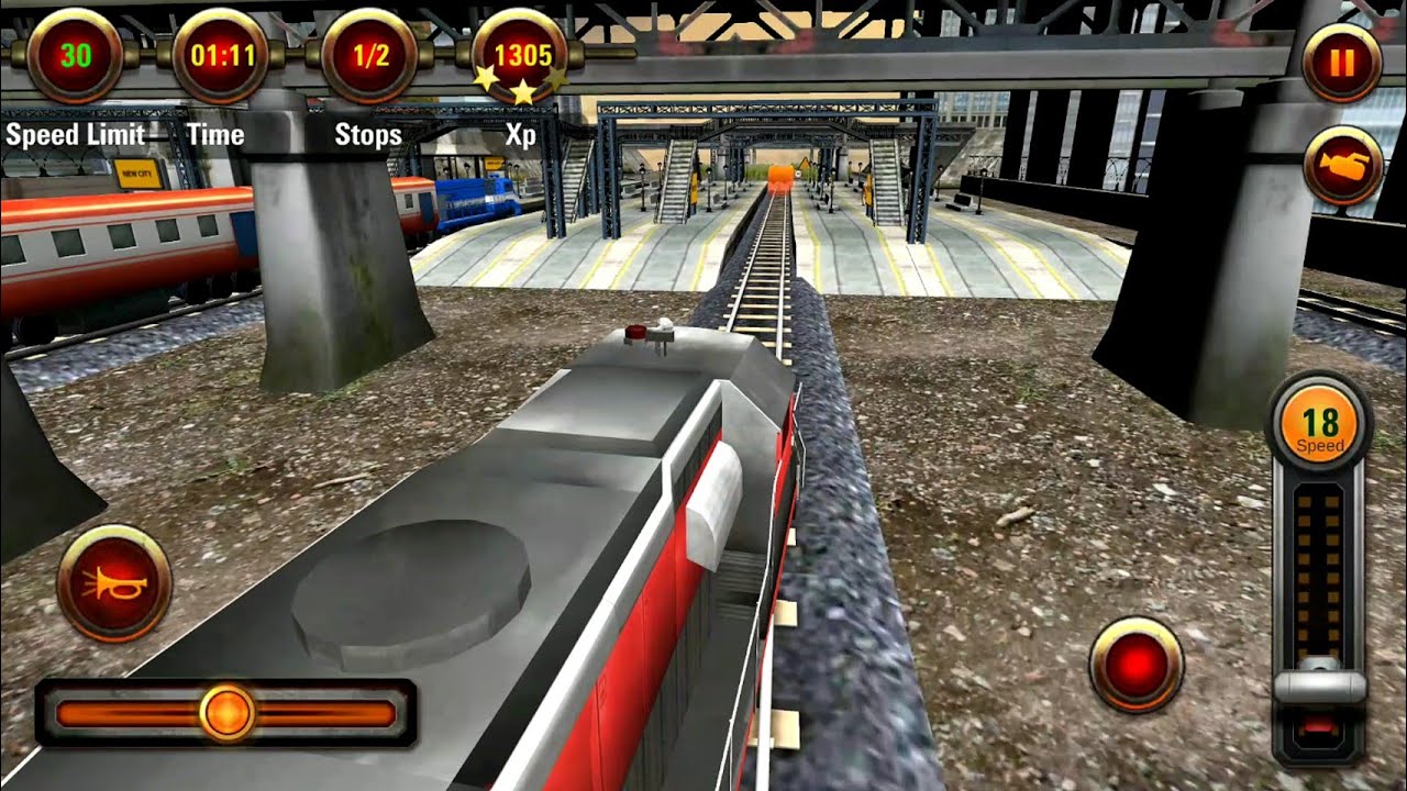 Train Race Simulator - Train Game - Android Gameplay #1295 - YouTube