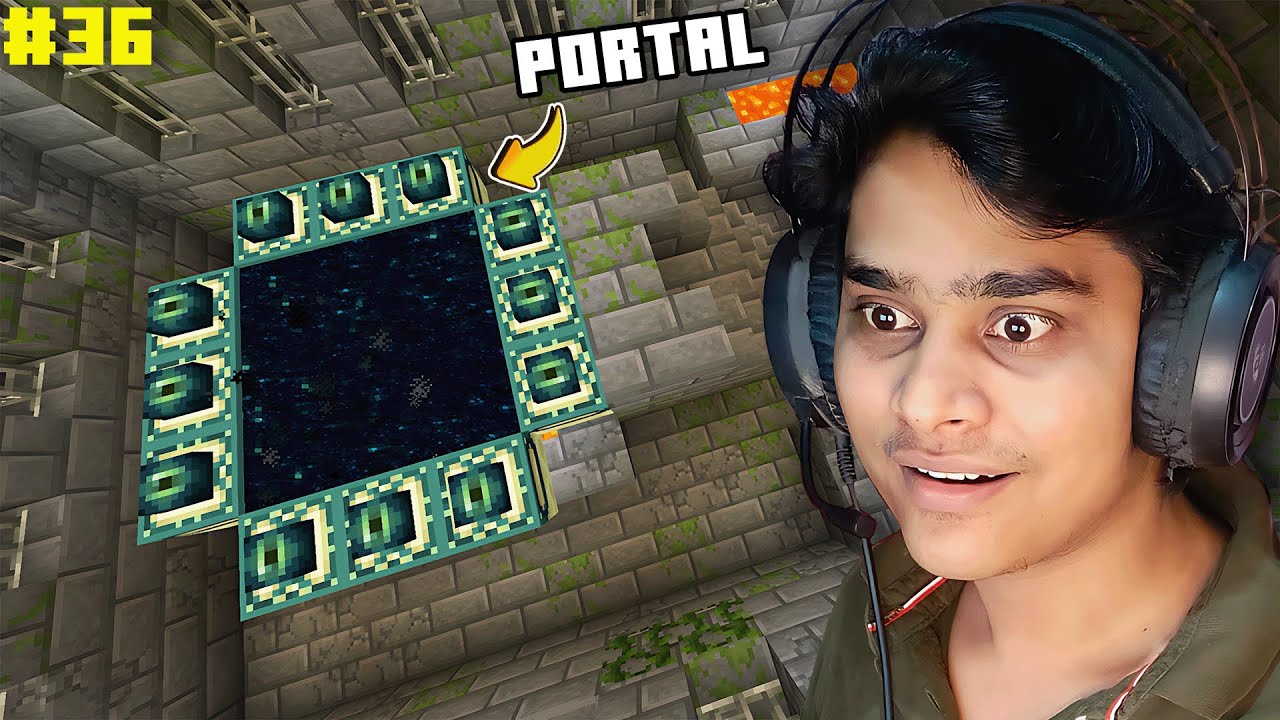 FOUND A HIDDEN STRONGHOLD IN MINECRAFT | MINECRAFT #36 - YouTube