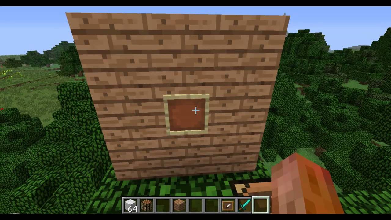 Minecraft Picture Frame Recipe