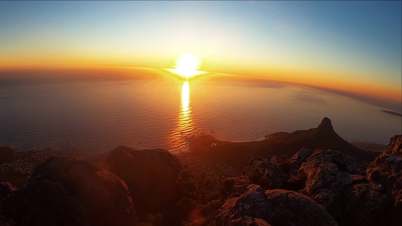 Table Mountain - Sunset - YouTube