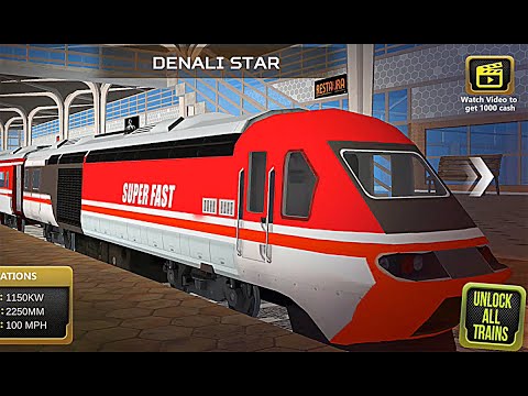 Train Racing Game Simulator - Train Racing - Level 14 Using New Train ...