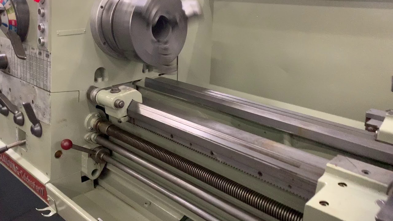 Clausing Colchester 17" Lathe - YouTube