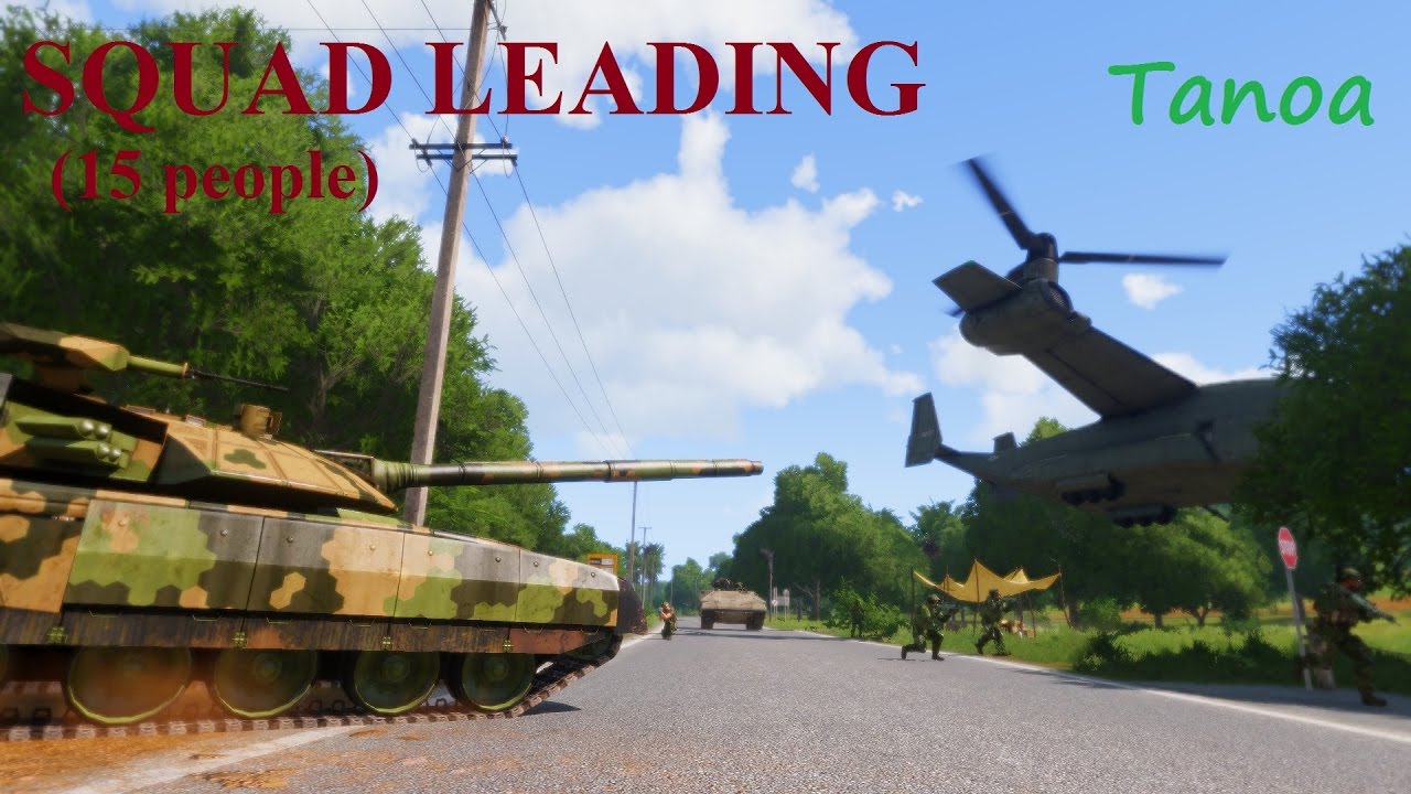 [Arma 3] Leading a BIG Squad on Operation CAVALRY! CTRG vs. CSAT - YouTube