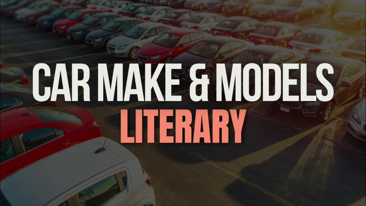 Car Make & Models Part 1 Steno Dictations - YouTube