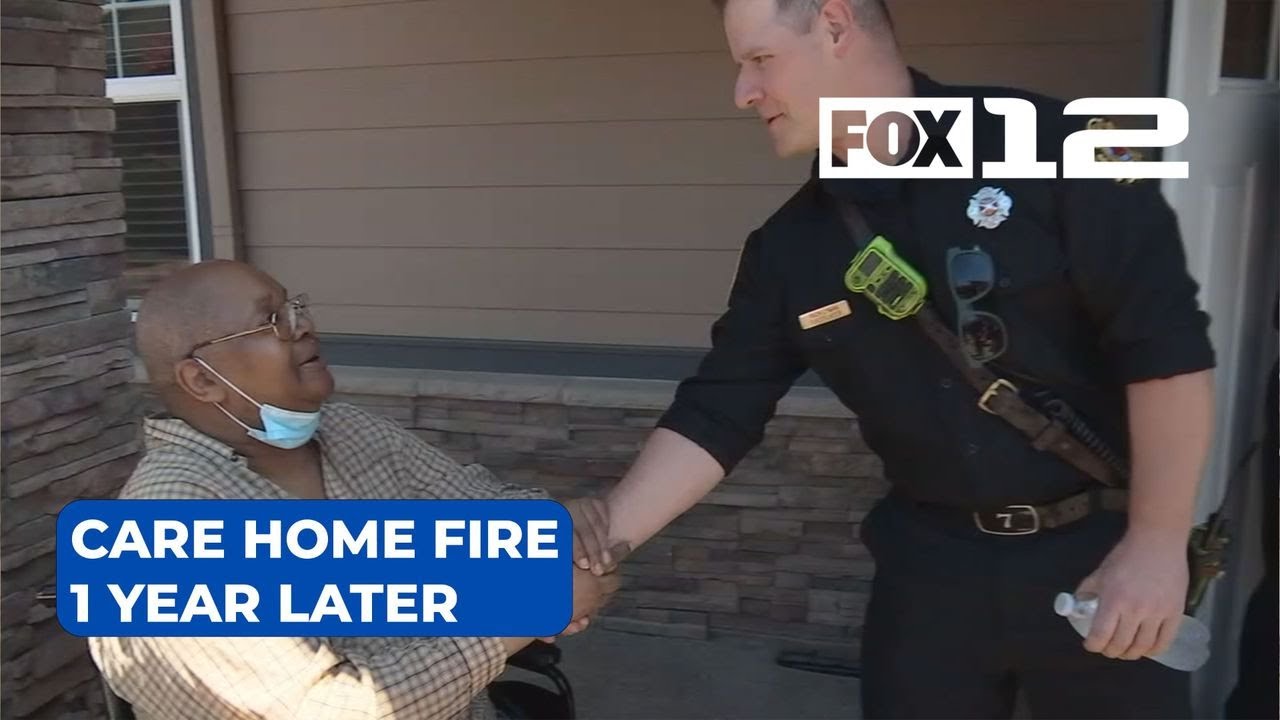 Portland care facility residents thank first responders who saved them ...