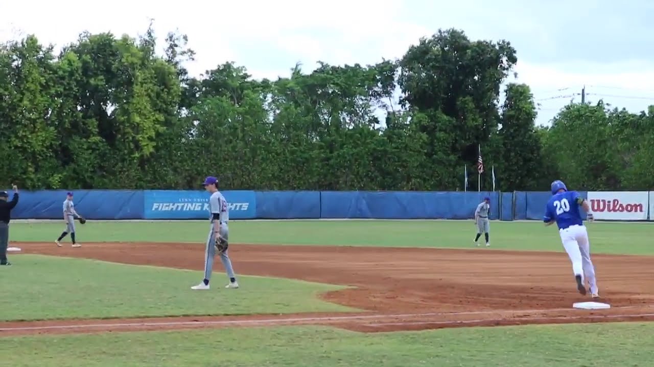 Trevor Romeo HR Lynn University - YouTube