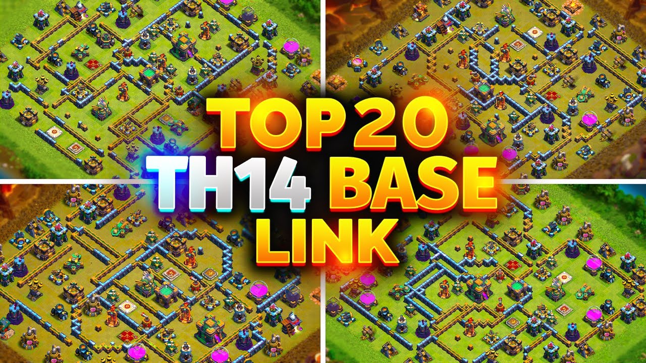 Top 20 TH14 BASE WAR/TROPHY Base Link | NEW Best Town Hall 14 War Bases ...