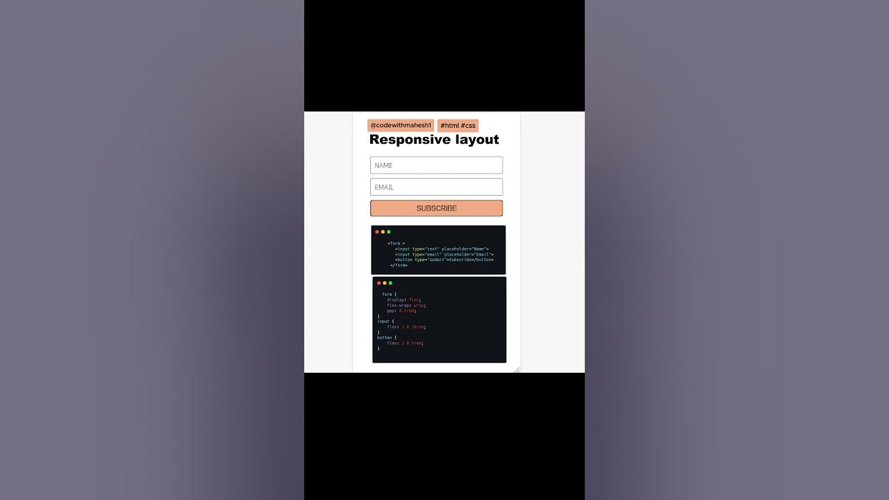 4100 Tricks Responsive Layout Trick 4 Css Htmlcss Coding Css3 Htm Webdevelopment
