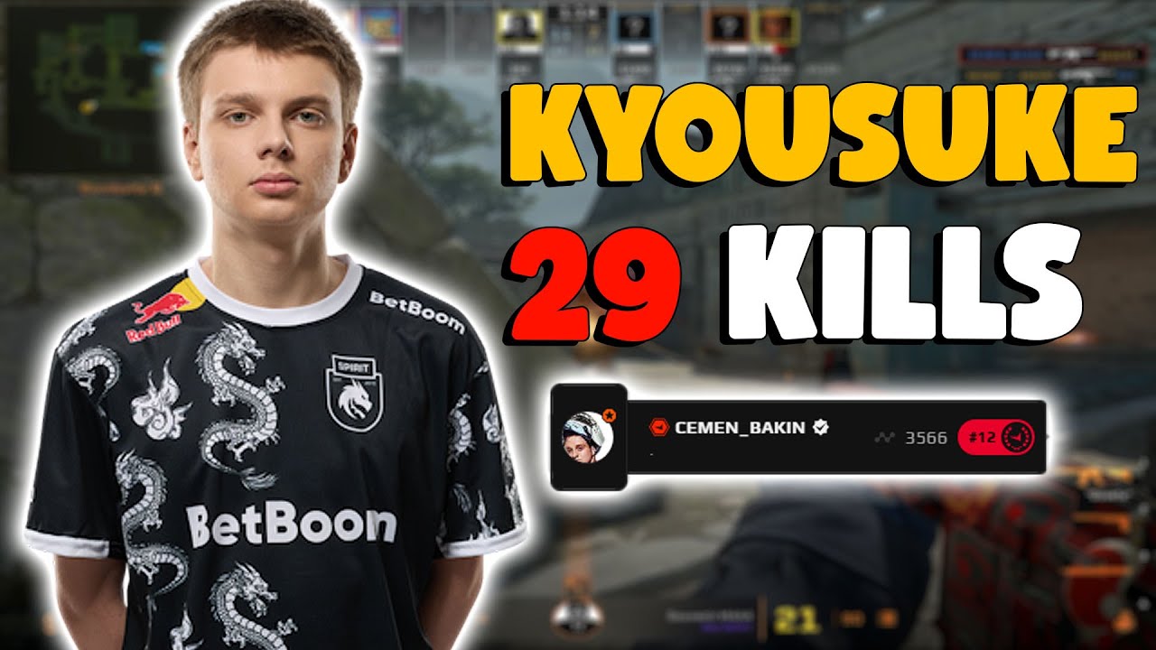 KYOUSUKE Drops 29 Bomb on Ancient - INSANE Faceit V-Comms POV | CS2 # ...