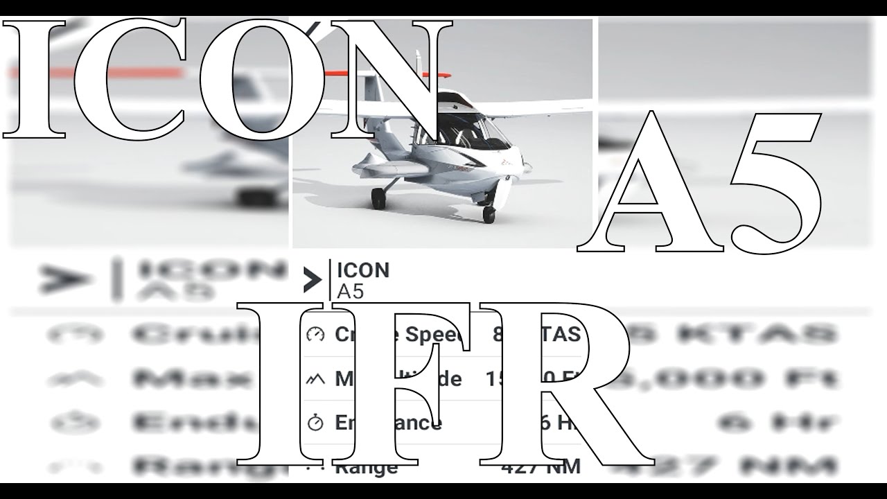 PC GAME PLAY MICROSOFT FLIGHT SIMULATOR - ICON - A5 - IFR (4K) - YouTube