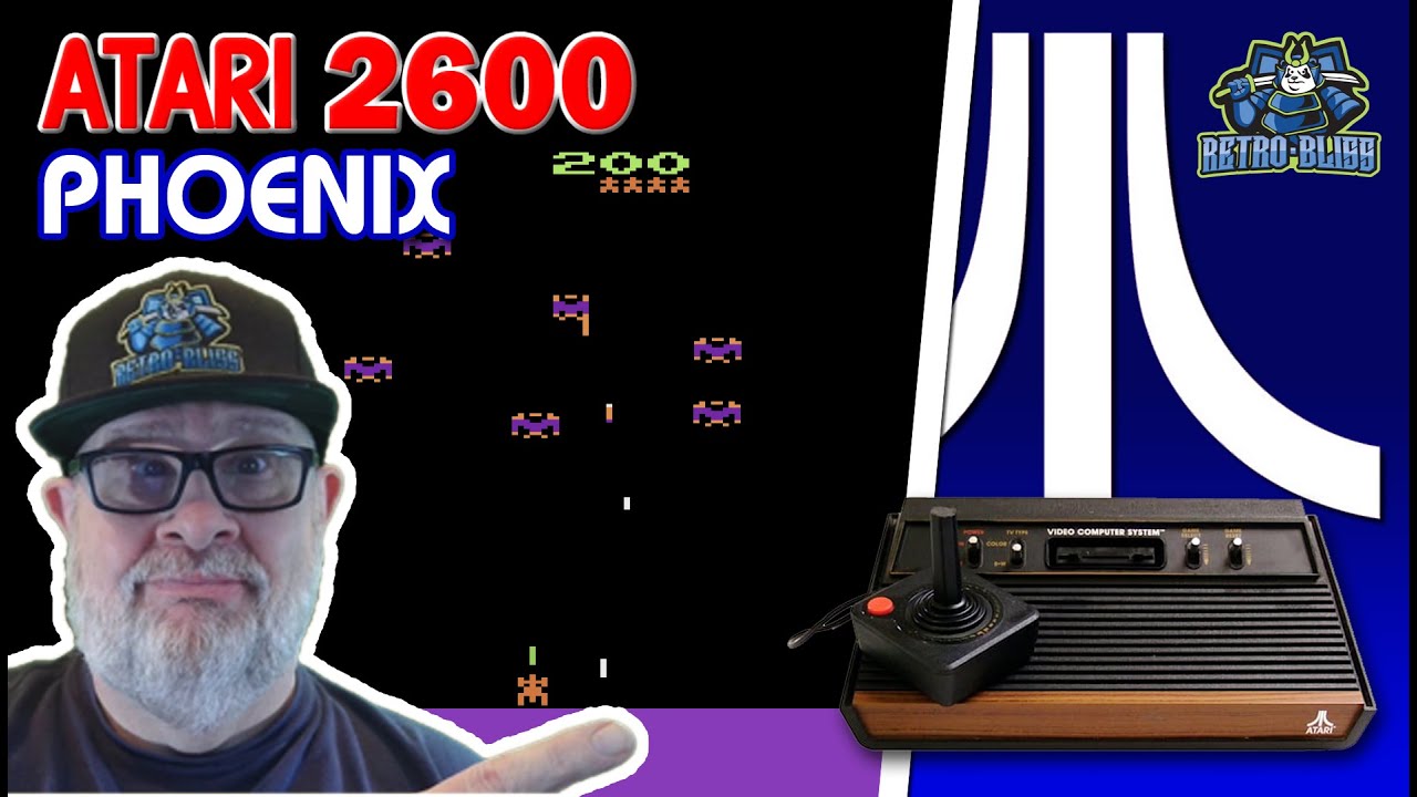 ATARI 2600 PHOENIX! Retro Bliss Live! - YouTube
