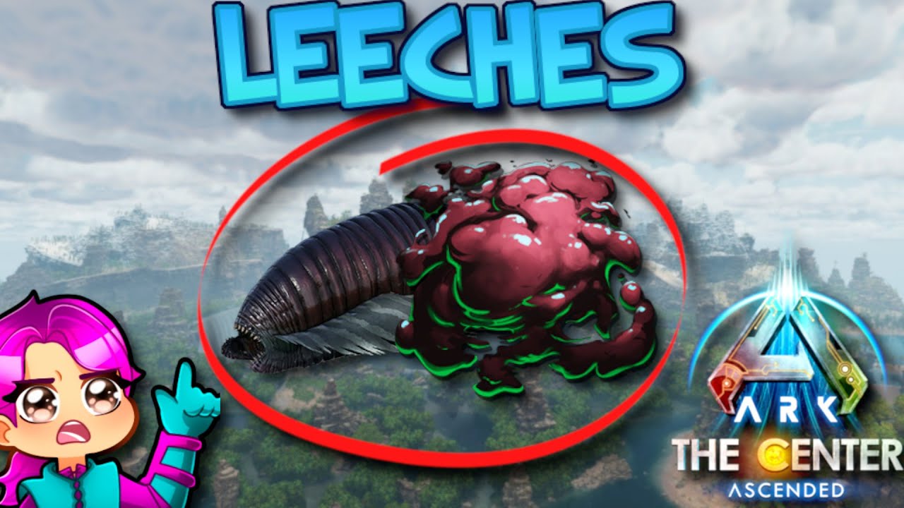 WHERE TO FIND LEECHES - THE CENTER - Ark Survival Ascended - YouTube