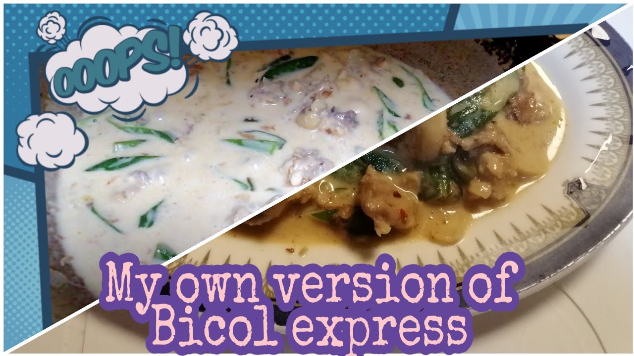 How to cook Bicol express - YouTube