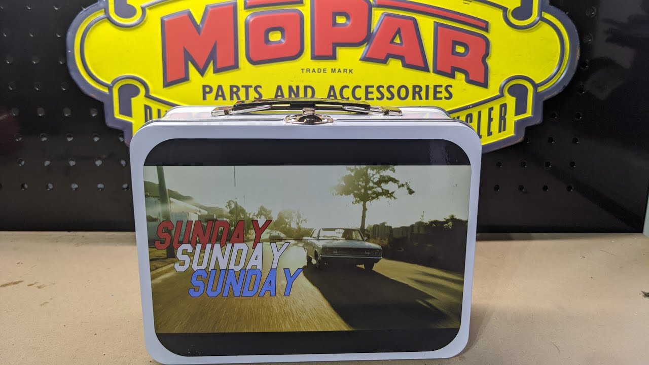 Sunday Sunday Sunday Lunch Box Set Unboxing Drag Racing Movie - YouTube