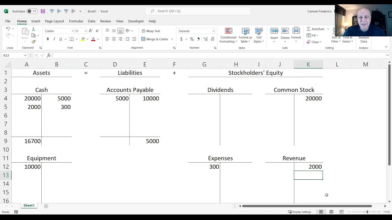 Accounting: Analyzing using debits and credits, journalizing, posting ...
