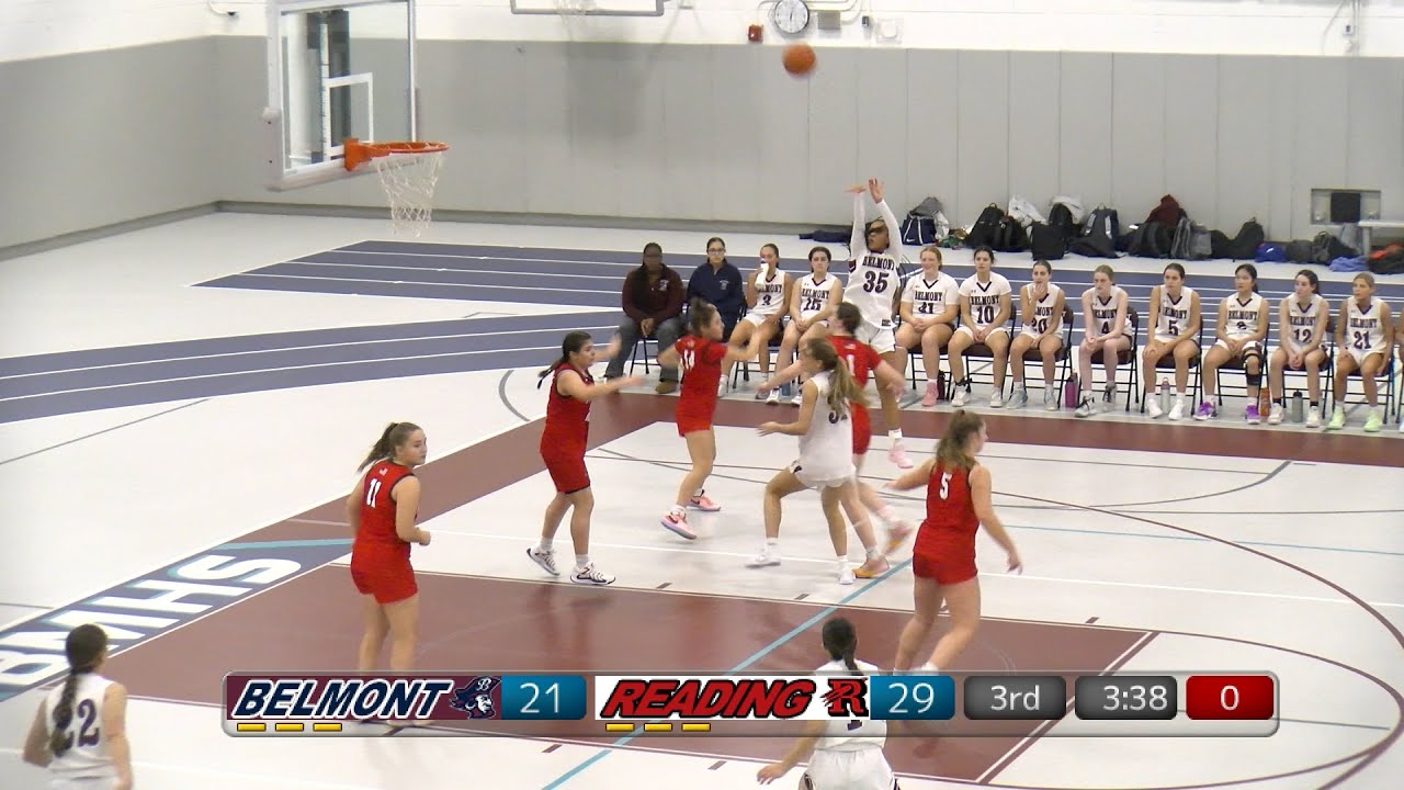 Belmont HS Girls Varsity Basketball: Marauders vs Reading Rockets, 12 ...