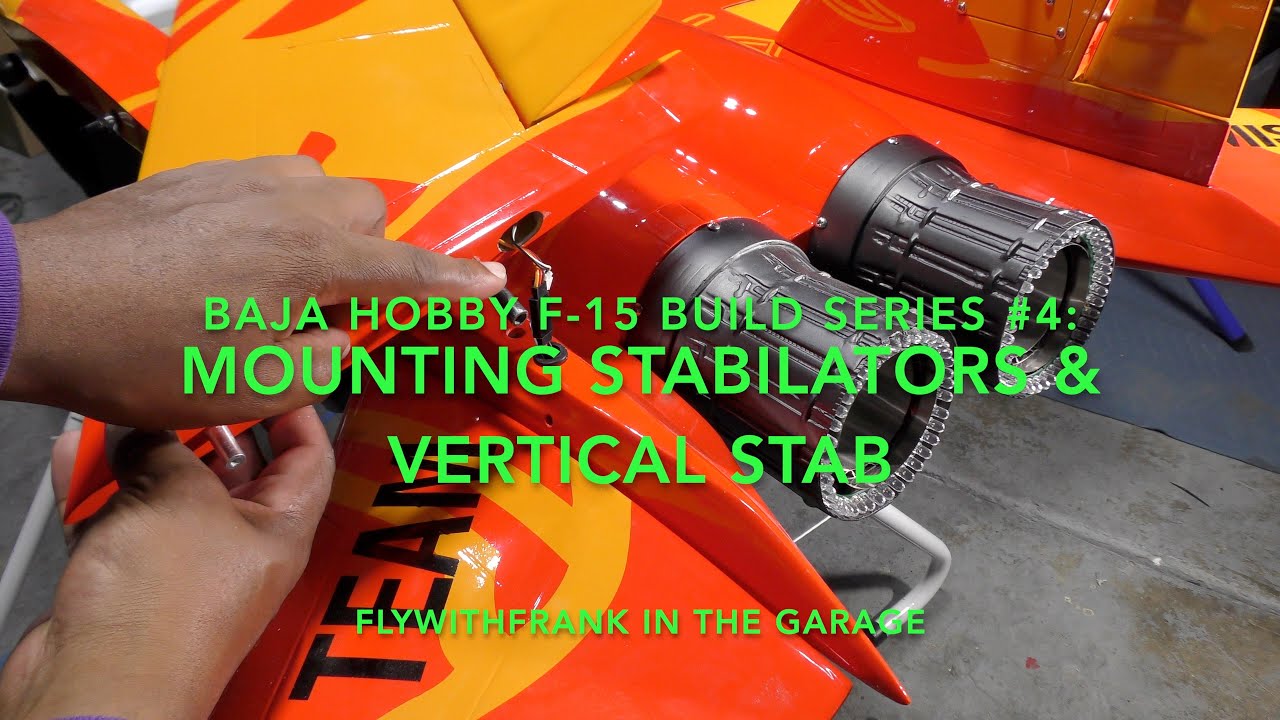 Baja F-15 Build Series #4: Stabilators & Vertical Stab - YouTube