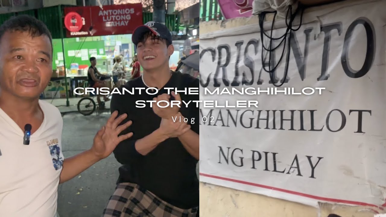 Crisanto The Manghihilot Storyteller - YouTube
