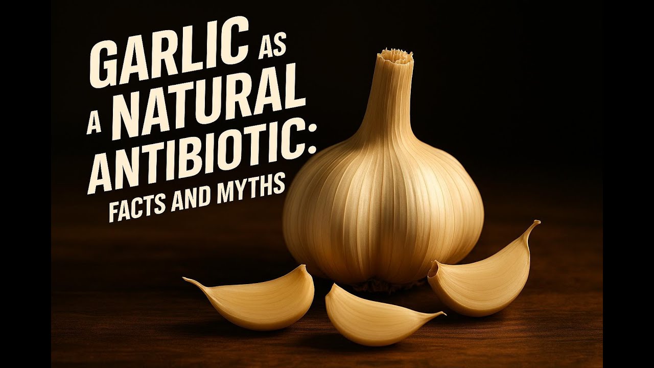 Garlic as a Natural Antibiotic: Facts and Myths - YouTube