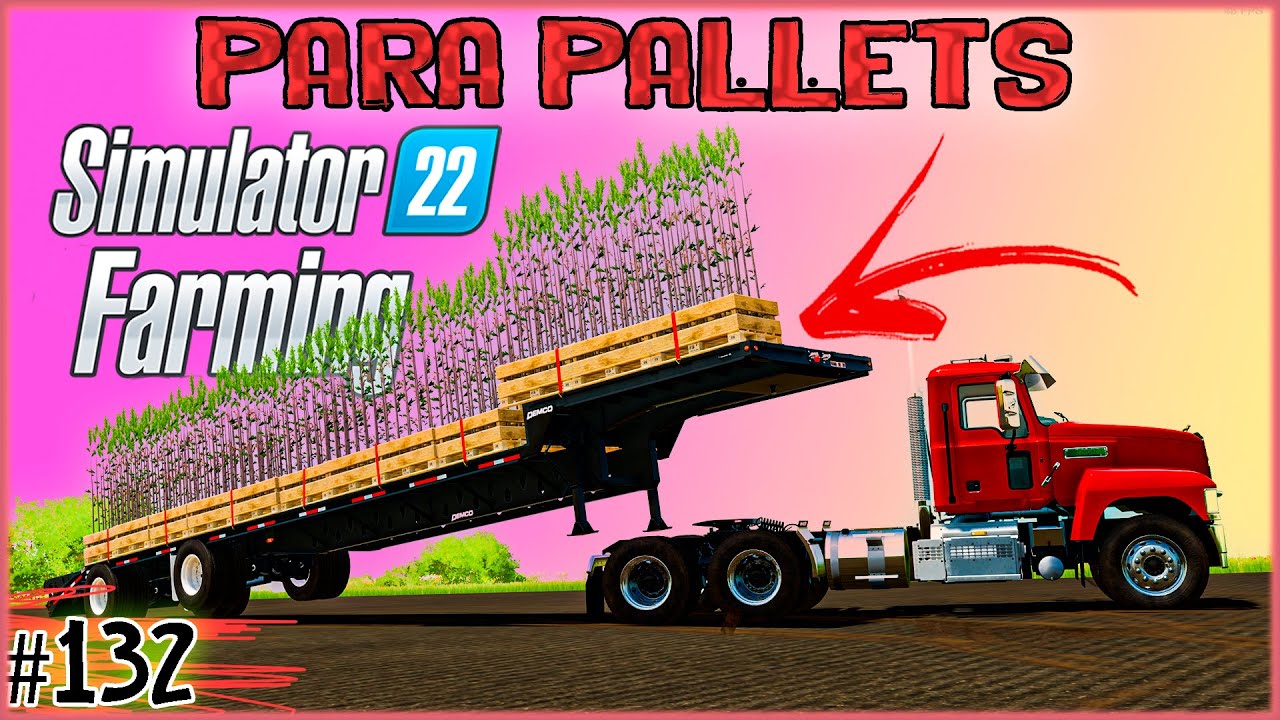 132 - Nova carreta prancha - Farming Simulator 22 - YouTube
