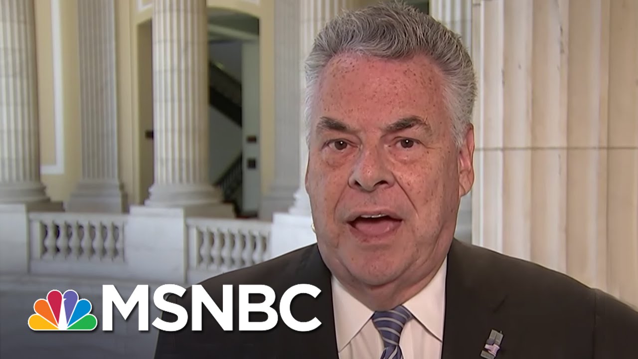 Representative Peter King: I Still Support Donald Trump | MSNBC - YouTube