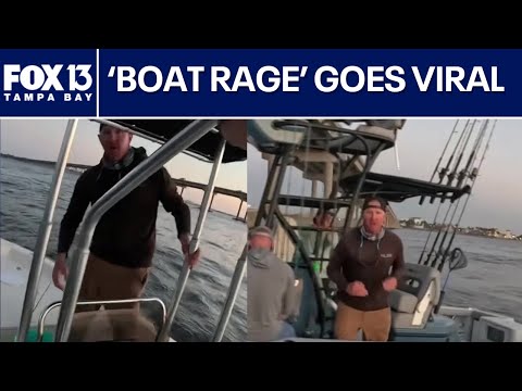 'Boat rage:' Florida captain hops on boat during fight in viral video