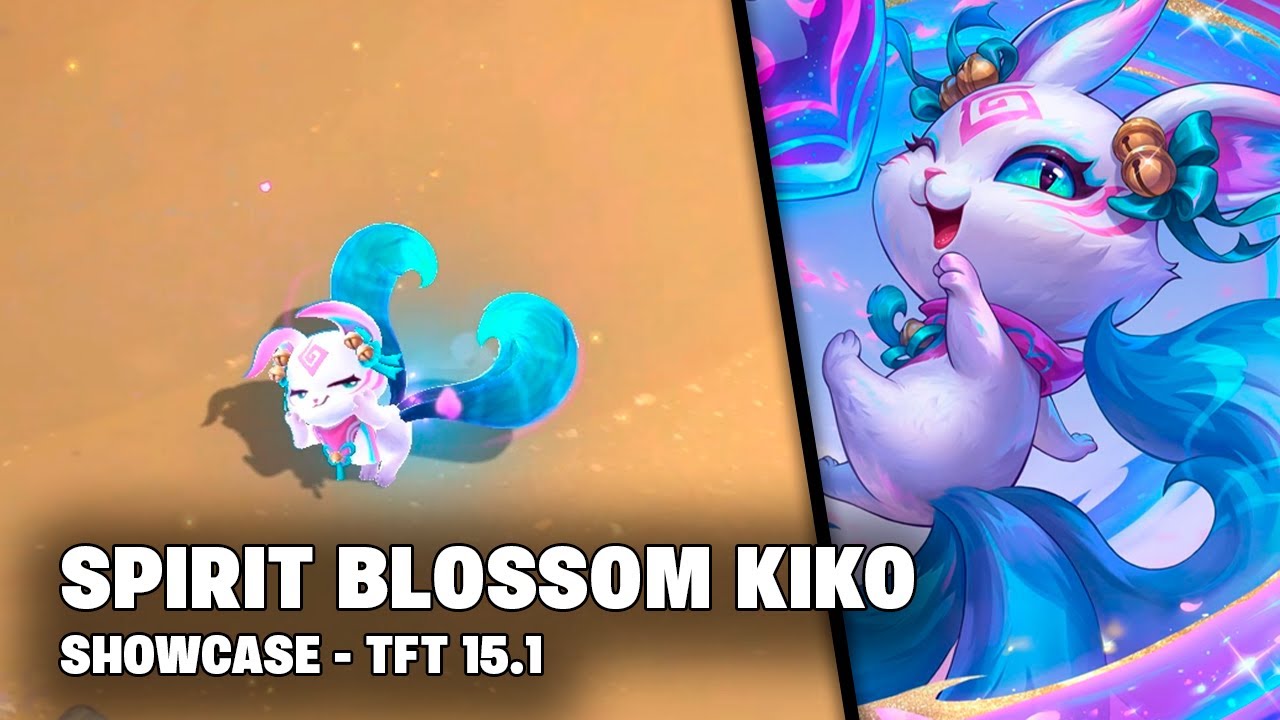 Spirit Blossom Kiko - Spamming Emotes | TFT 15.1 - YouTube