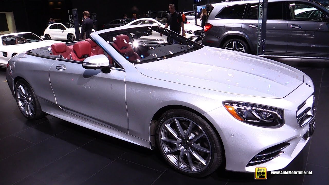 2018 Mercedes S560 Cabriolet - Exterior and Interior Walkaround - 2018 ...