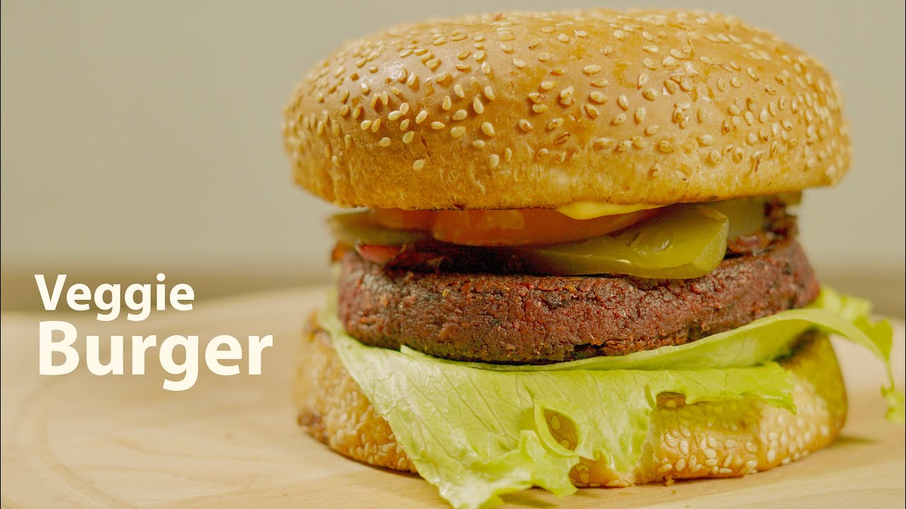 The Secret of a Delicious veggie burger that doesn’t taste like veggies ...