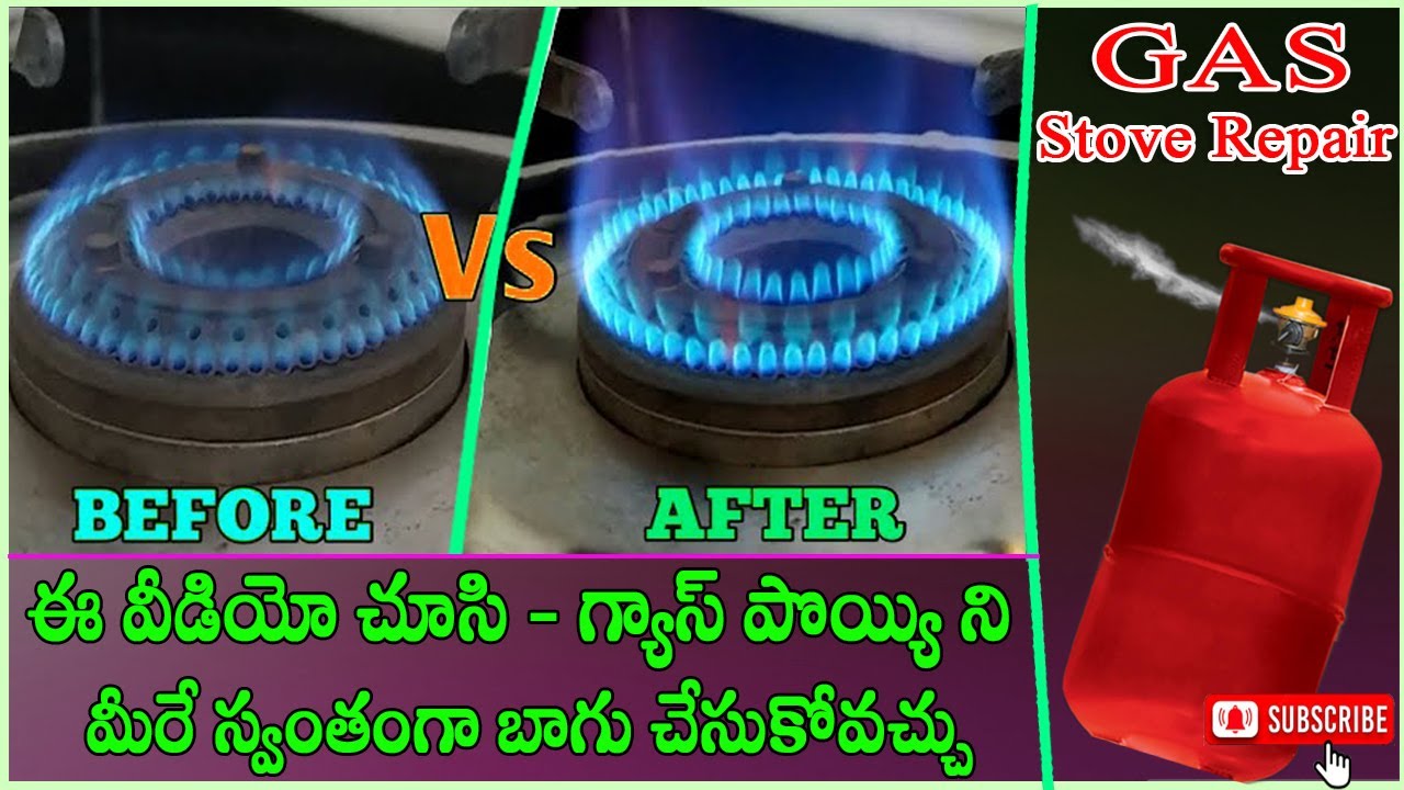 GAS Stove Repair || Gas Stove All Problems Repair at Home Easy Process ...