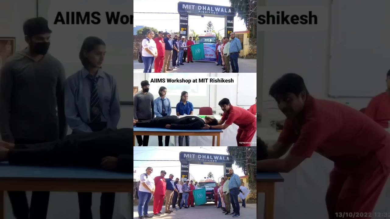 AIIMS Rishikesh Workshop held at MIT Dhalwala during Trauma Week # ...