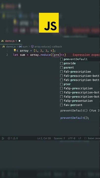 Sum The Array In Javascript Javascript Reduce Shorts Array Tips 👨🏻‍💻 😎 Youtube