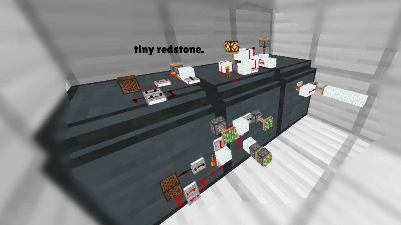 tiny redstone. - YouTube