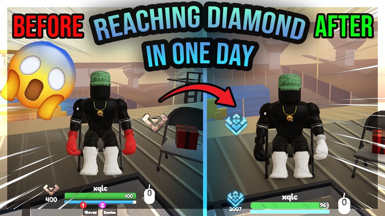 HOW I REACHED DIAMOND RANK IN ONE DAY ON BOXING BETA (ROBLOX) - YouTube