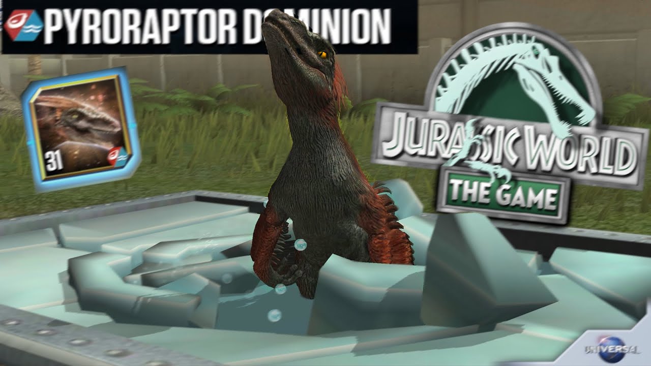 (14:30Uhr) Wie im Film! 🥩💧 PYRORAPTOR DOMINION Lvl.40! - Jurassic World ...
